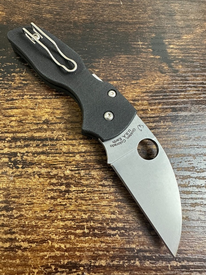 Spyderco Lil' Native Wharncliffe Black G10 -CPM S30V - C230GPWC FACTORY ...