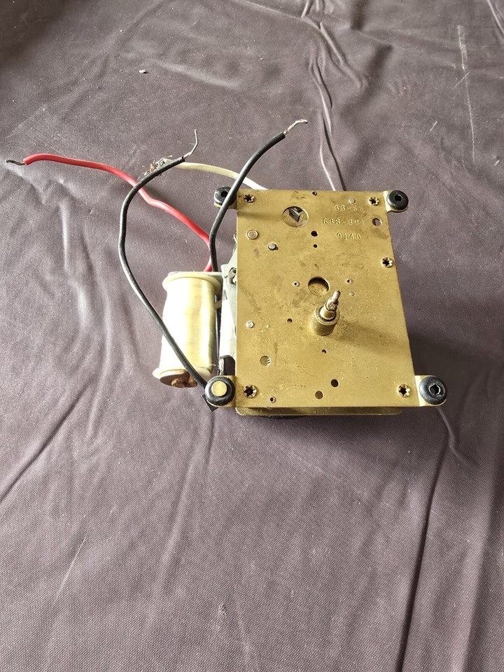 Synchronous Electric Clock Motor Movement 115V 60Hz Simplex 638-391 ...