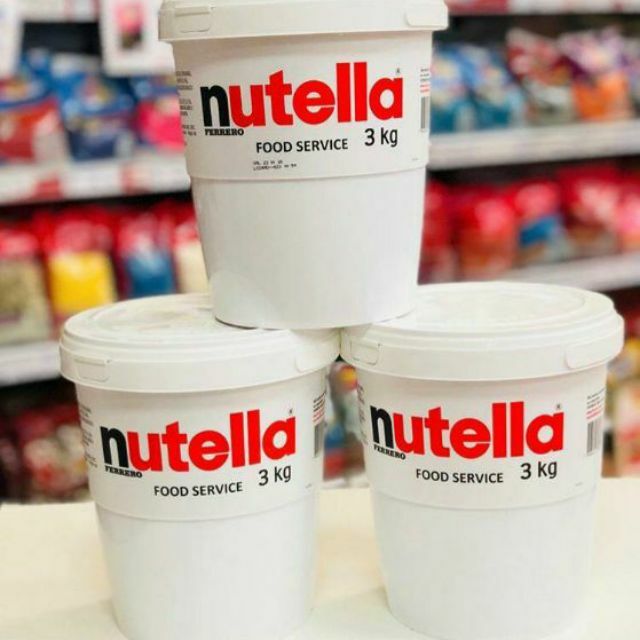 Nutella 3 kg (6.6 lb) Bucket Hazelnut Spread. | eBay