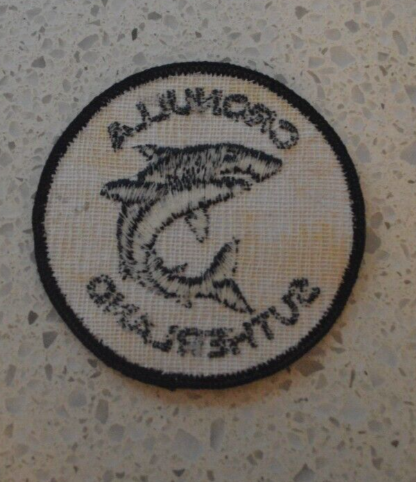 CRONULLA SUTHERLAND RUGBY LEAGUE VINTAGE CLOTH BADGE! | eBay Australia