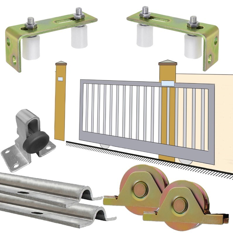Manual Sliding Gate Kit Erreka TORO11 400Vac Sliding Kit For Gate Up