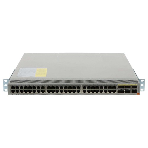 Cisco Nexus 9372TX-E Switch 48x10GbE 6xQSFP+ 40GbE Back to Front - N9K ...