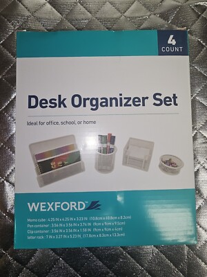 Wexford Desk Organizer Set 4 Count | eBay