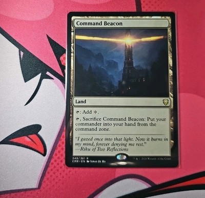 MTG Command Beacon Commander Legends Rare Land Card 349 -LP - See Pics ...