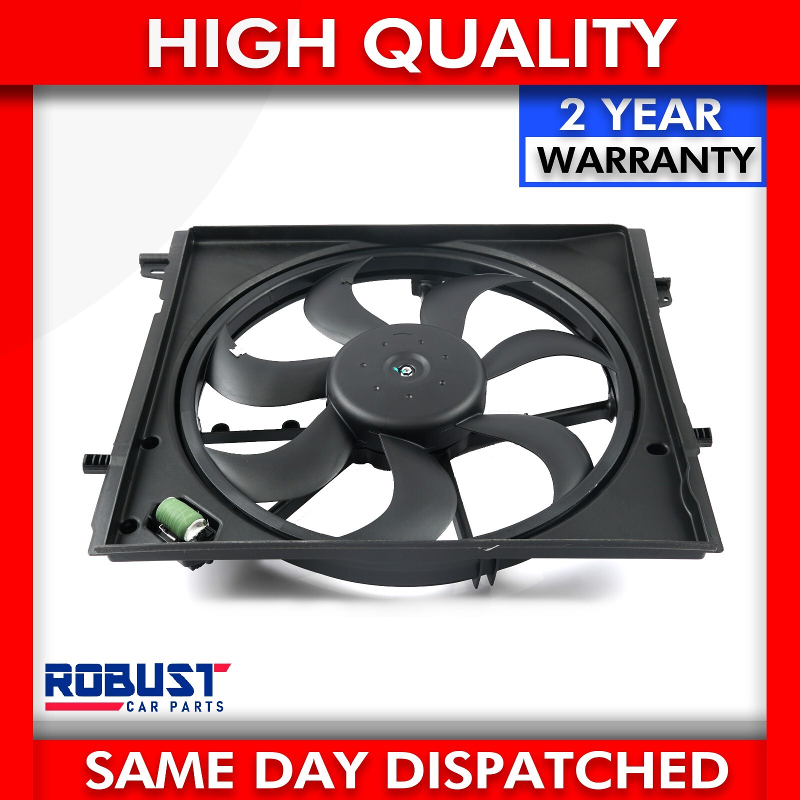 ENGINE COOLING RADIATOR FAN FOR NISSAN X-TRAIL QASHQAI RENAULT KADJAR ...