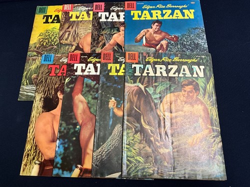 Tarzan Dell Comics Lot #3, 8-issues, #76,78,83,86,90,96,99,100 | eBay