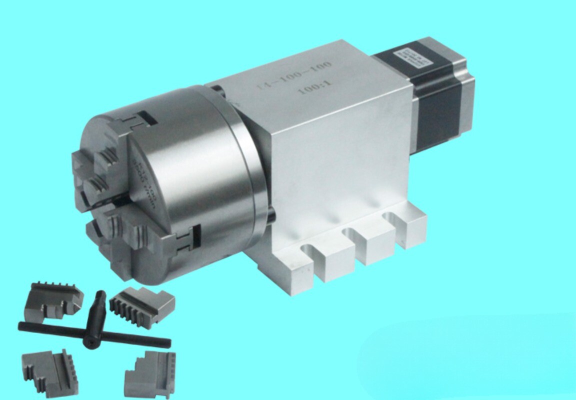 Engraving Machine Indexing Head A-axis Rotary Axis CNC Indexing Head 50 ...