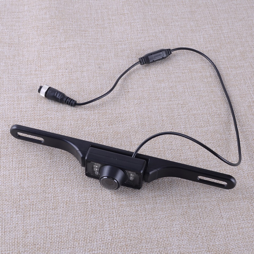 4 Pin License Plate Car Rear View Backup Parking Reverse Camera Acc | eBay