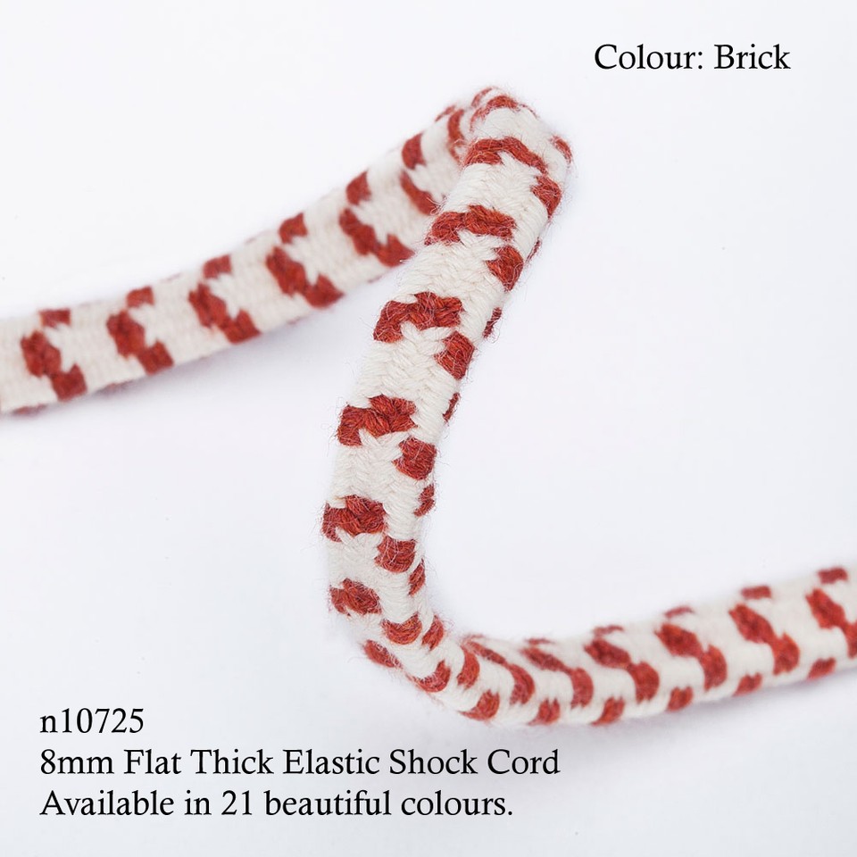 Elastic Shock Cord Bungee Rope 8mm Thick Chevron Design Strong,21 ...