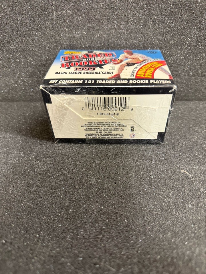 1999 TOPPS TRADED AND ROOKIES BASEBALL 121 CARD COMPLETE SET FACTORY ...