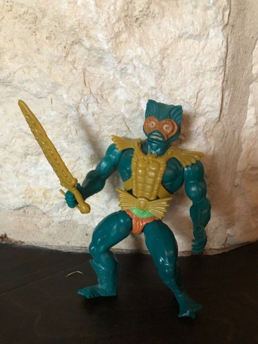 Vintage MER MAN HE-MAN Masters of the Universe 1981 MERMAN 100% ...