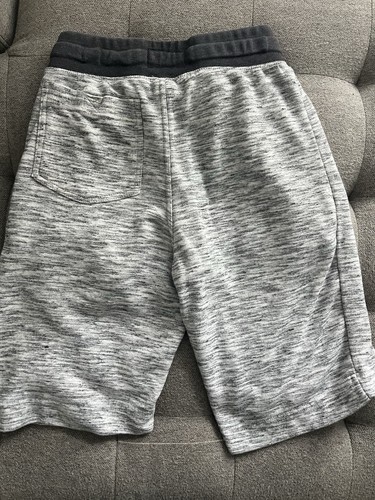 CSG Mens Athletic Gym Workout Shorts Elastic Drawstring Pockets Gray ...