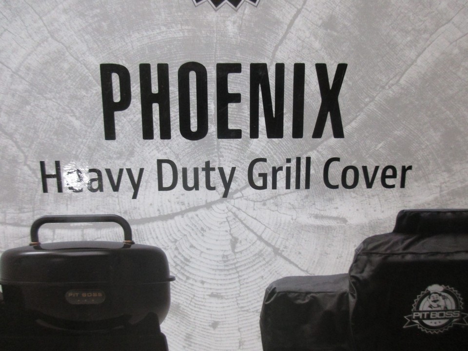 Pit Boss Phoenix Heavy Duty Grill Cover Onyx Edition -new | eBay