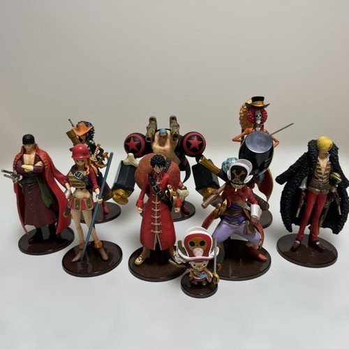 Complete Set 9pc One Piece Styling Figures Film Z Straw Hat Pirates ...