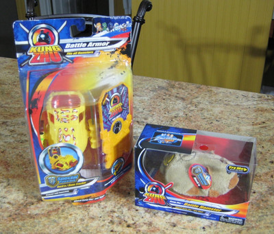 Zhu Zhu Pets 2010 Kung Zhu Ninja Hamster Warriors, Rock'o and Battle ...