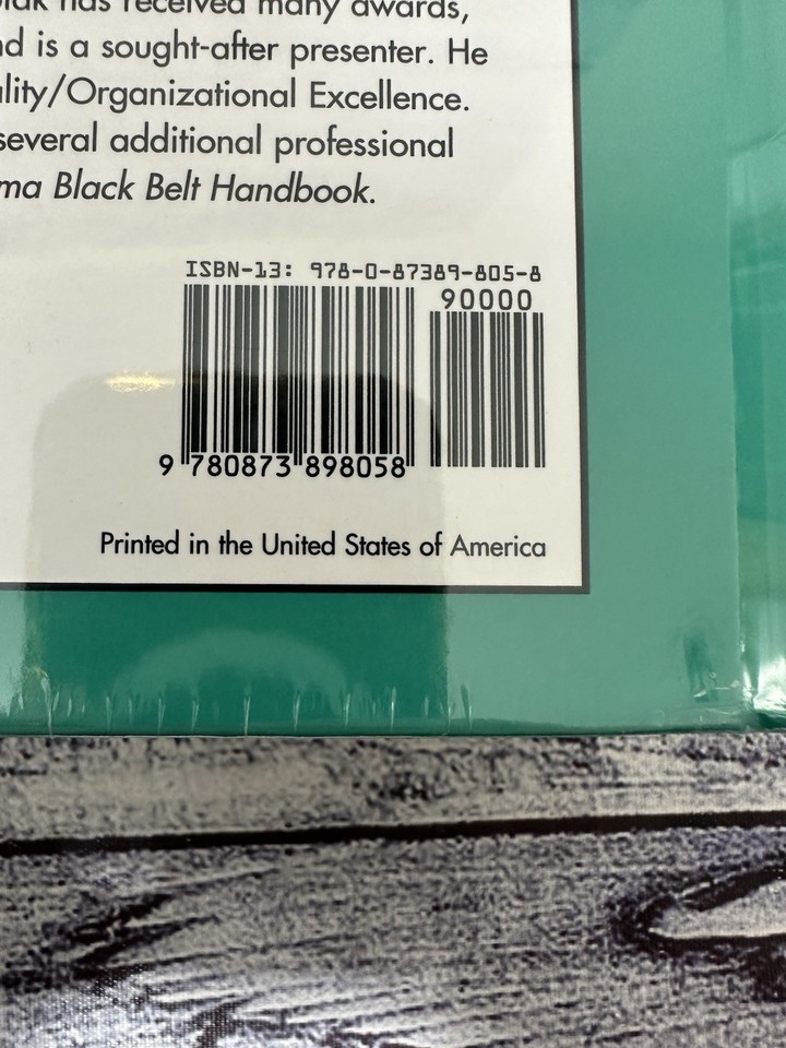 The Certified Six Sigma Master Black Belt by T. M. Kubiak - Sealed ...