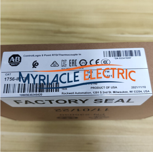 1756-IRT8I Allen Bradley ControlLogix 8 Point RTD/Thermocouple In ...