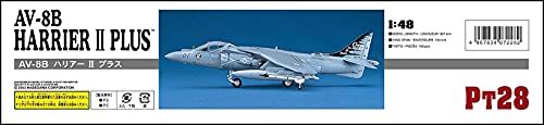 Hasegawa 1/48 Scale US Marine Corps AV-8B Harrier II Plus Plastic Model ...