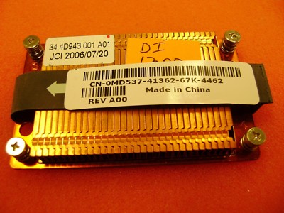 Dell Inspiron 1300 B120 Laptop Heatsink Heat Sink MD537 0MD537 34.4d943 ...