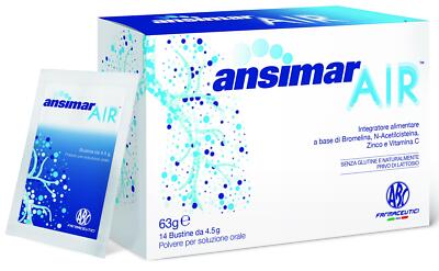 Abc Farmaceutici Ansimar Air Complément alimentaire 14 sachets de 4,5g ...