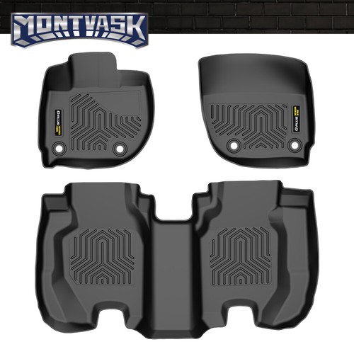 3D Molded TPE Floor Mats Liners Fit For 2015-2020 Honda Fit All Weather ...
