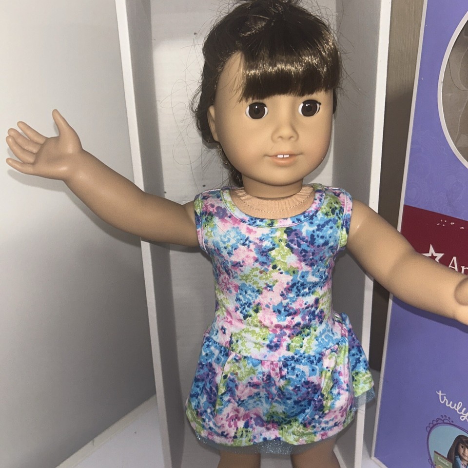 American Girl Truly Me #13 Light Brown Hair Brown Eyes Bangs Adult ...