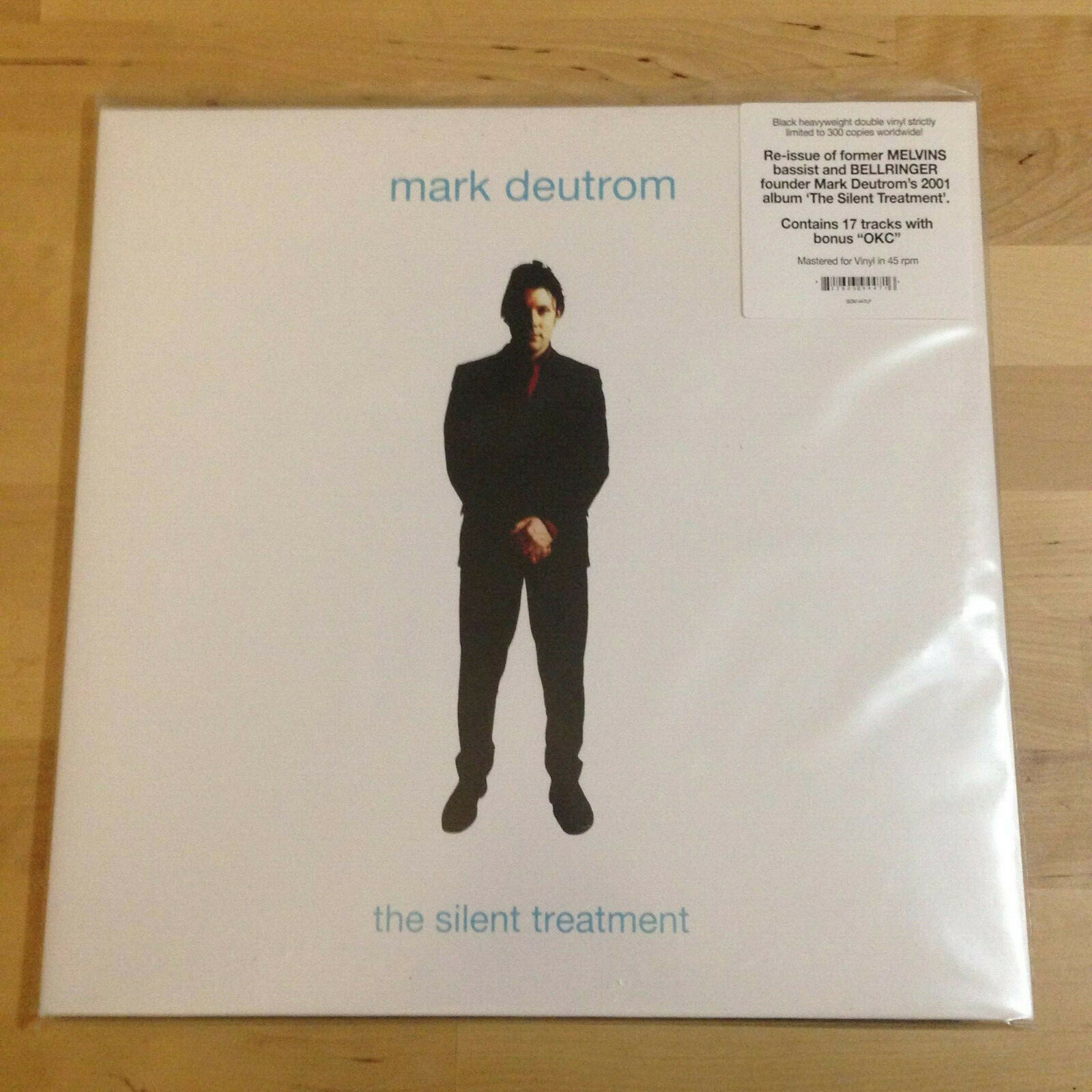 Mark Deutrom The Silent Treatment vinyl 2x12" black /300 Season Of Mist ...