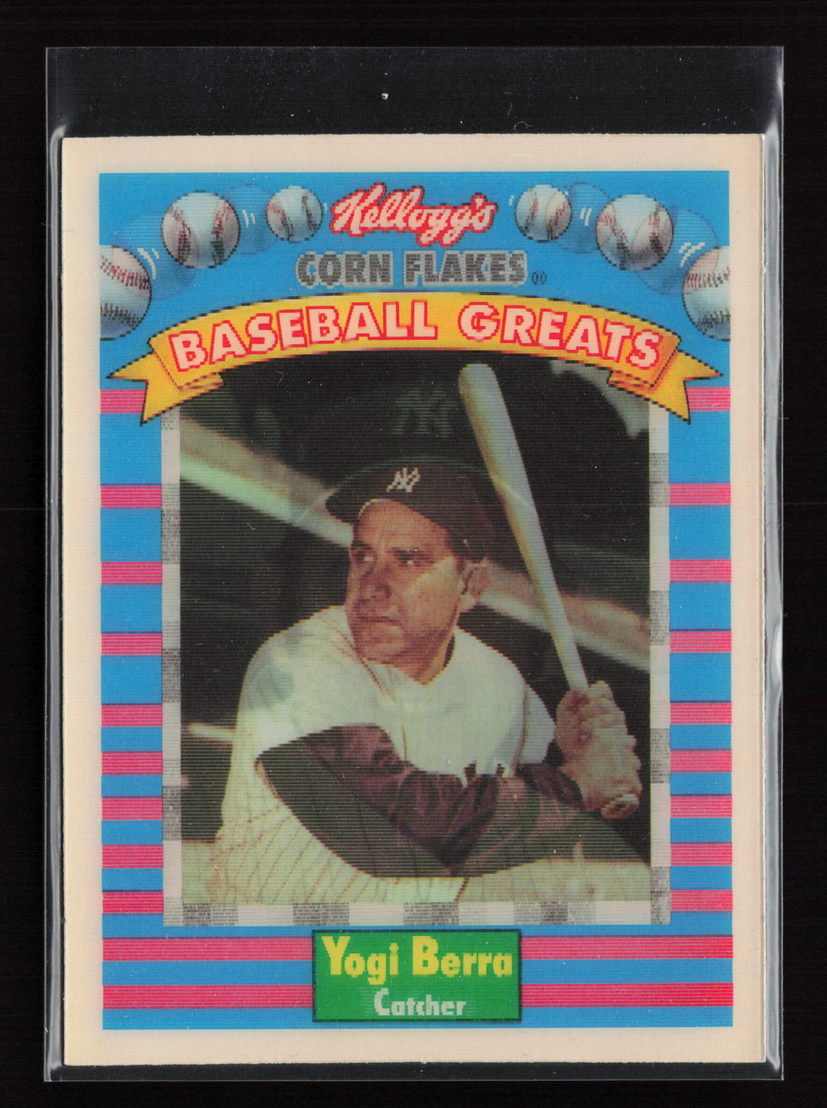 1991 Kellogg's Corn Flakes Baseball Greats #11 Yogi Berra | eBay