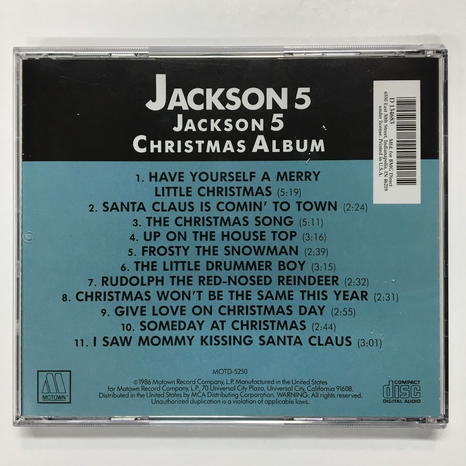 Jackson 5 Christmas Album by Jackson 5 (CD, Motown) 737463525022| eBay
