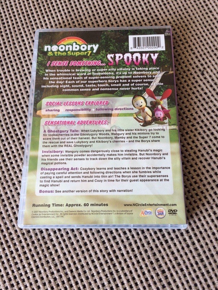 Noonbory & The Super 7, I Sense Something Spooky Dvd | eBay