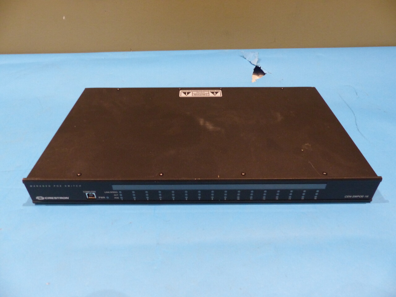 CRESTRON CEN-SWPOE-16 PORT POE ETHERNET MANAGED NETWORK SWITCH | eBay