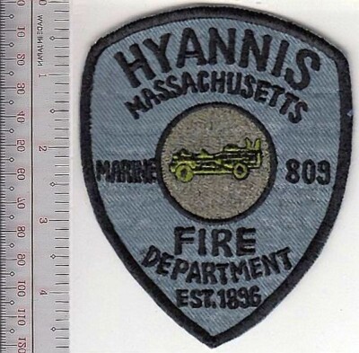 Fire Boat Massachusetts Hyannis Fire Department Marine 809 Fireboat ...