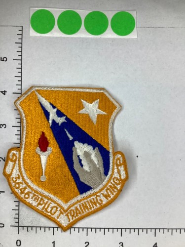VINTAGE USAF 3646th PILOT TRAINING WING SQUADRON PATCH | eBay