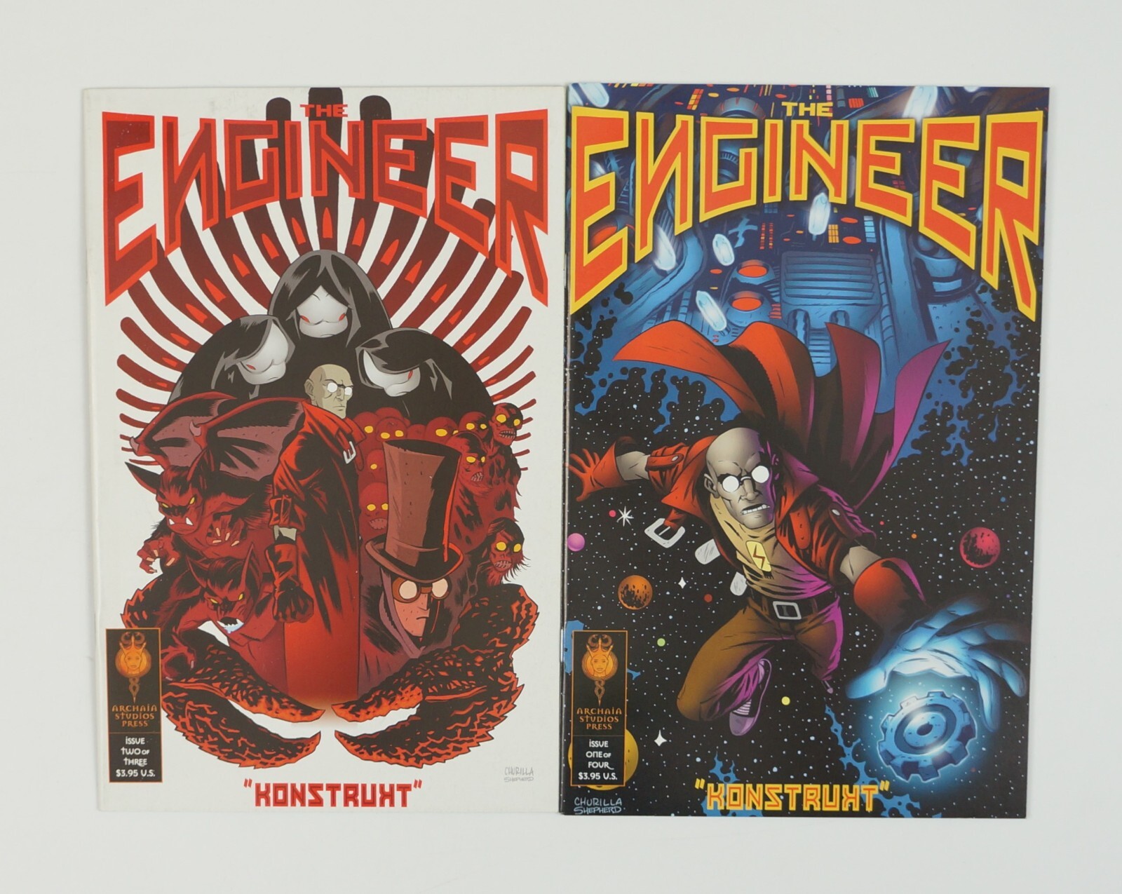 the Engineer #1-2 VF/NM complete series - Brian Churilla - Archaia ...