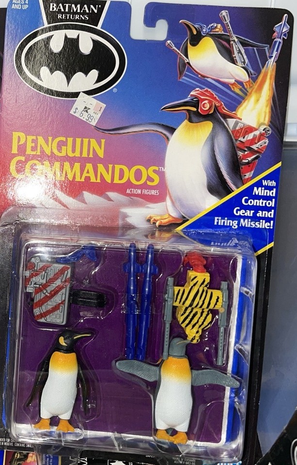 Batman Returns Penguin & Penguin Commandos Action Figure NIP KENNER | eBay