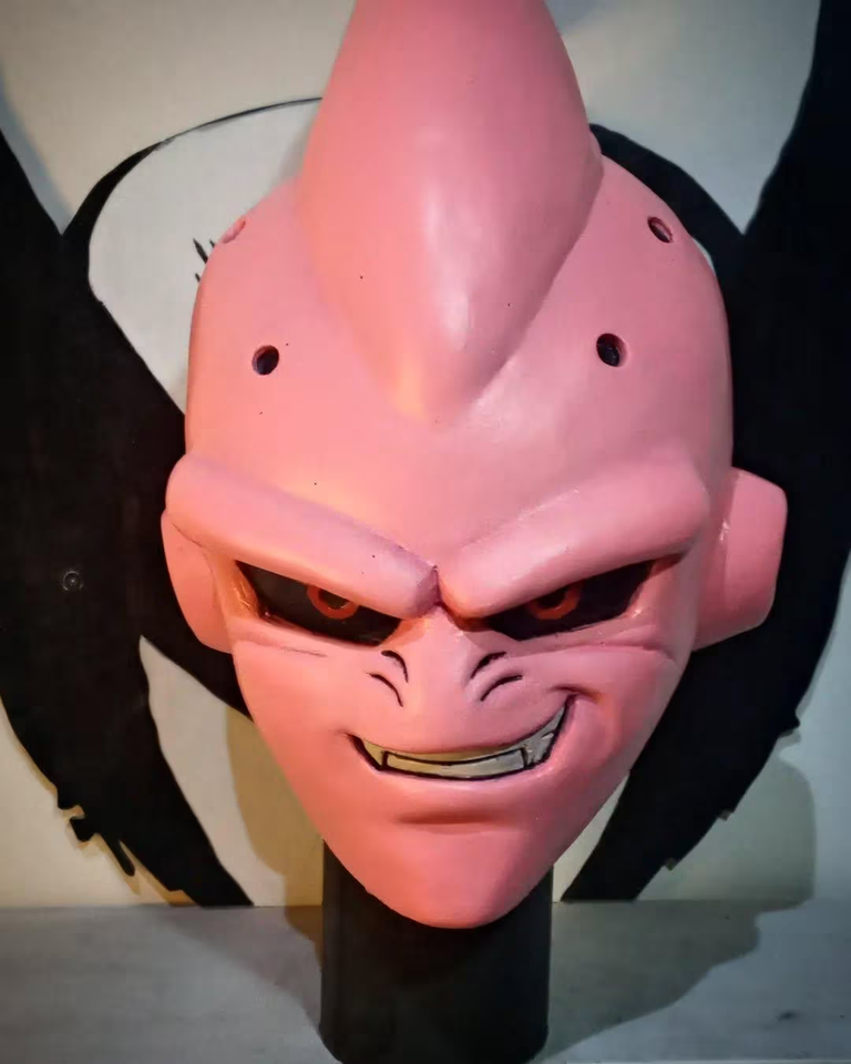 Majin Buu Dragon Ball Latex Cowl - Halloween Cosplay Mask | eBay