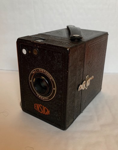 Vintage Ensign Box Camera, Finished In Black | eBay UK