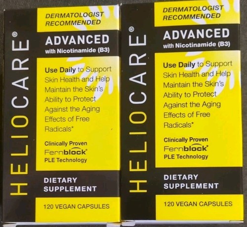 Lot Of 2 HELIO CARE ADVANCED w B3 120ct (240 Total Caps) EXP 10/27 | eBay