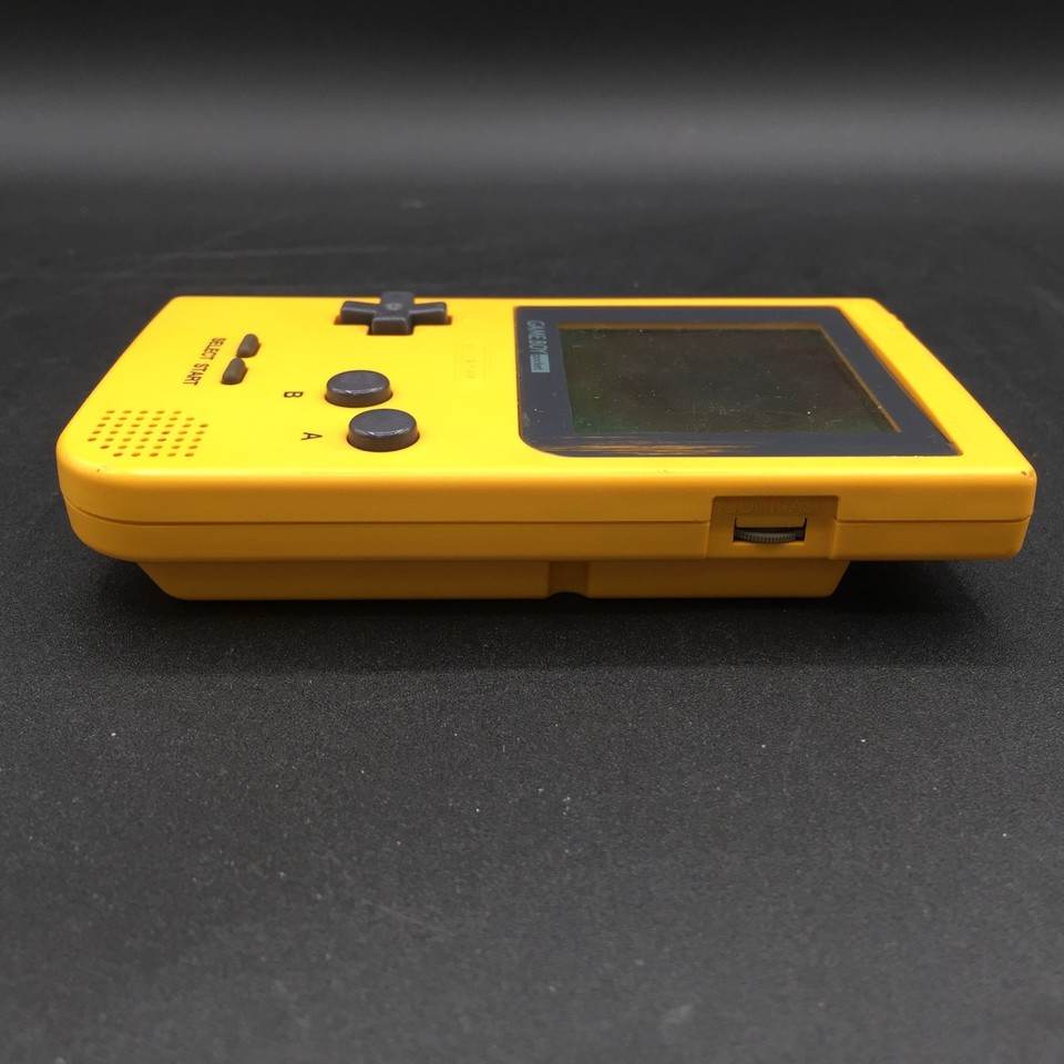 [ As Is ] Nintendo Game Boy Gameboy Pocket Yellow MGB-001 Console Japan ...
