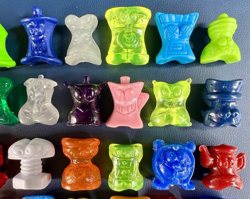 Classic GoGos Crazy Bones Things Complete Mixed Set of 60 Figures Rare ...