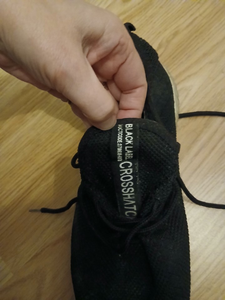 Cross Hatch Black Trainers - Size 11 | eBay UK