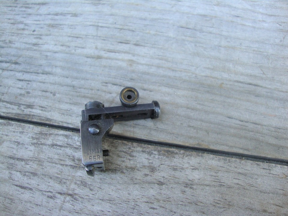 Vintage LYMAN 66 R Receiver Sight Remington 760 740 & Winchester 150 ...