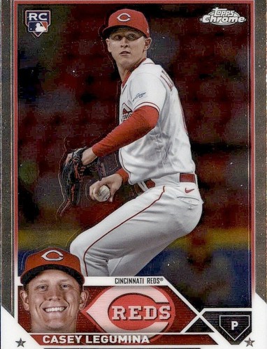 2023 Topps Update Chrome Cincinnati Reds - RC Casey Legumina #USC5 | eBay