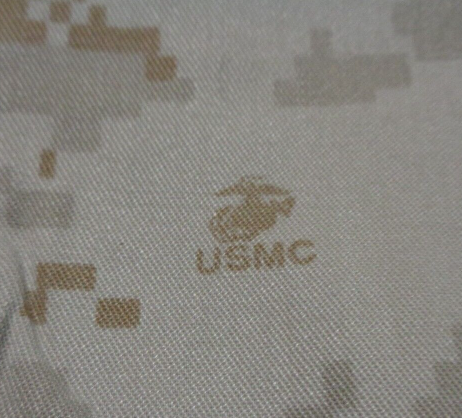 USMC DIGITAL DESERT TAN MARPAT COMBAT SHIRT MEDIUM LONG FIELD SHIRT ML ...