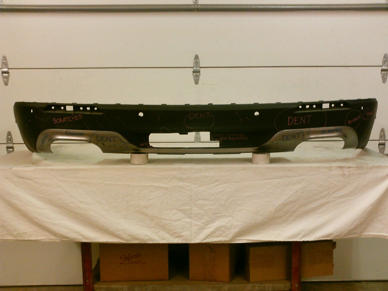 2020-2021 Ford Explorer Limited Limited Hybrid Rear Lower Bumper ...