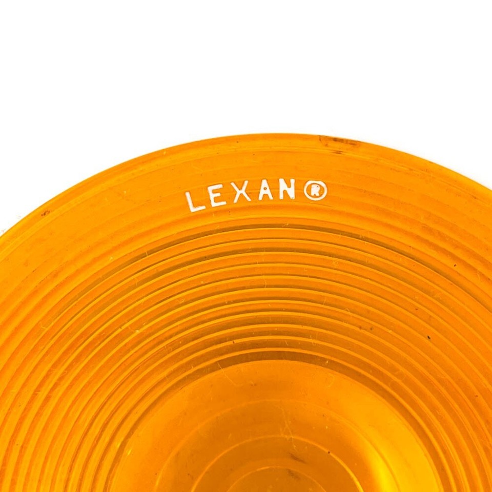 Dietz DZ 77-300 Lexan Stratolite 036A Round Amber Replacement Lens w ...