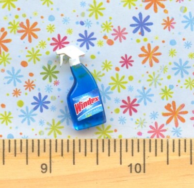 Dollhouse Miniature Size Window Cleaner | eBay