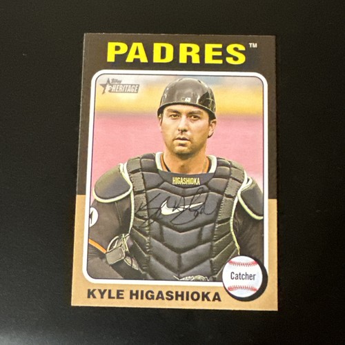 2024 Topps Heritage Mini SP Short Print #10 Kyle Higashioka Padres | eBay
