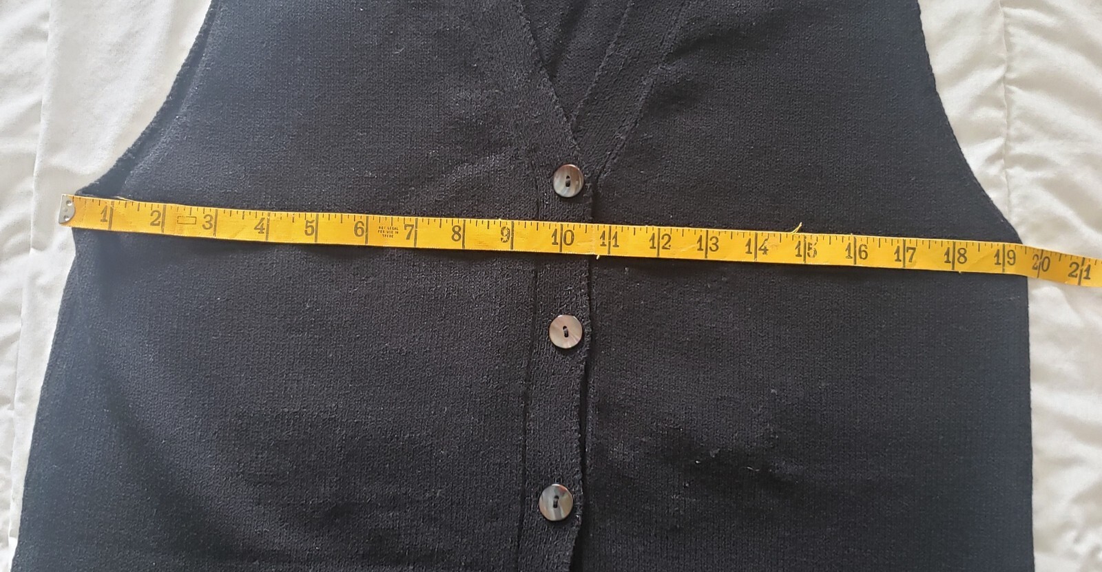 DUNA VINTAGE BUTTON DOWN SWEATER VEST BLACK SIZE MEDIUM | eBay