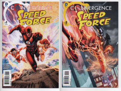 Convergence Speed Force The Flash 1 & 2 DC Comic Book Lot 2015 Bedard ...